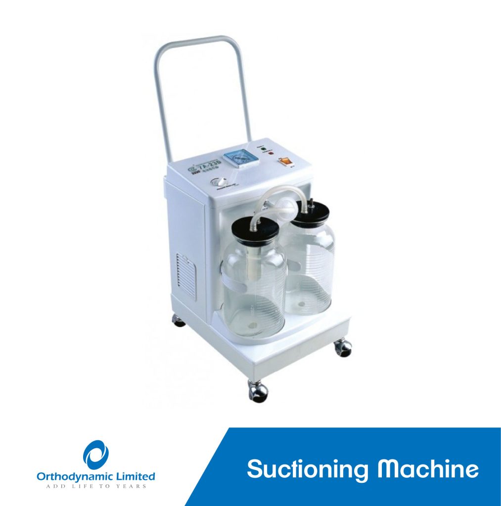 Suction Machine Double Bottle – Orthodynamic Ltd